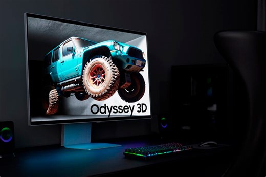 Samsung Odyssey 3D: el monitor que rastrea el movimiento de nuestros ojos para jugar en 3D sin la necesidad de lentes