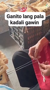 #diy #stringpouch #tools #greatideas #pouchbag #followerseveryone #content #reelsviralfb #galagirljazz #viralvideoシ | Jazz Umali