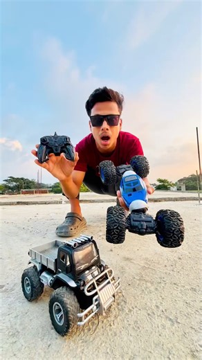 Remote control Moka super best car & moster track Unboxing