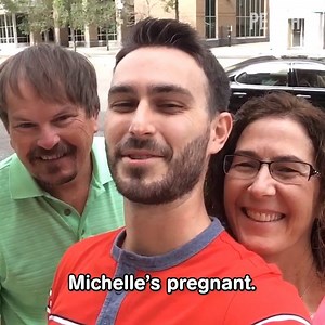 17M views · 31K reactions | GUESS WHAT?! We're pregnant! | Peachy | Facebook