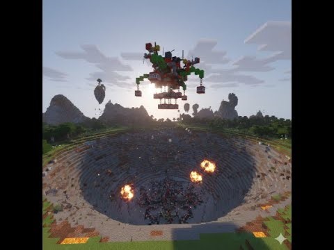 Infinite TNT! How to build a Two-Way World Eater Flying Machine.