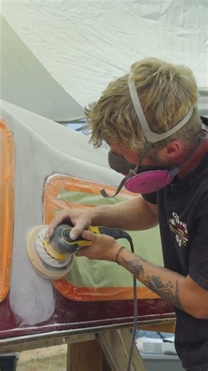 New video! “DIY PAINT MATCHING A TRUCK CAMPER SHELL AT HOME” #repaint #truckshell