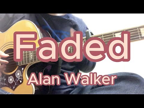 Faded by Alan Walker| Guitar Tutorial for Beginners | Easy Chords & Play Along