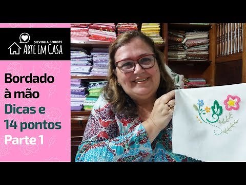 Como iniciar no bordado à mão - Parte 01