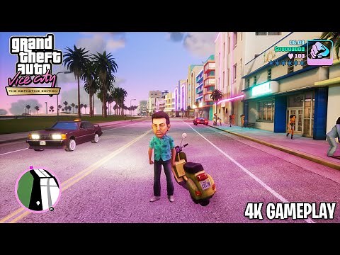 GTA Vice City: The Definitive Edition 4K GAMEPLAY FOOTAGE LIVE! (PC, PS5 & Xbox)