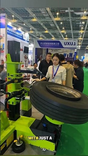Truck Tire Changed in Seconds – Unbelievable Machine!