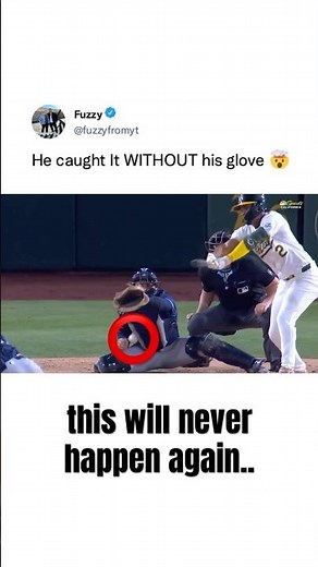 1 in a million out 🤯 #baseball