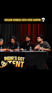 Samay Raina Lalent overload! 🤯🎉 Inspiring stories & mesmerizing talent on India's got Lalent" Majak samaj liya haii aapne 🤣 . . . . Clip Credit:* Samay Raina 🙏 . . . "Believe in yourself and your abilities, and you'll be unstoppable!" 💫 . . . . Get ready to be inspired! 🎉 Samay Raina, the talented duo from India's Got Talent, joins us on our podcast for an unforgettable conversation! 💬 They share their journey, struggles, and triumphs, and reveal what drives their passion and creativity. 