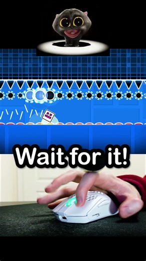 Can I Beat This IMPOSSIBLE Scatman Challenge?! 🤔 #shorts #geometrydash