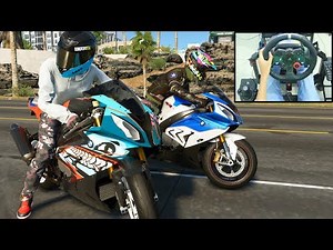 BMW S1000RR - The Crew 2 | Logitech g29 gameplay