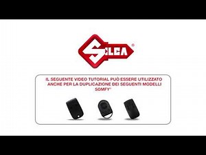 SOMFY® KEYTIS® - Programmabile con Silca Air4 V o AIR V Plus