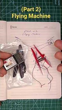 DIY Flying Machine Design | No Flight Controller | N30 Motor + Servo Setup (Part 2)