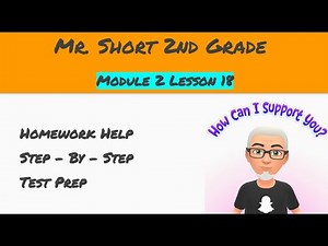 Module 2 Lesson 18 Eureka Math Homework Help (2nd Grade)