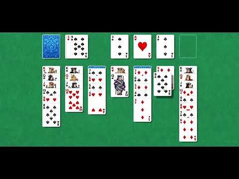 Solitaire Gameplay 🃏 Can You Find the Winning Move?”