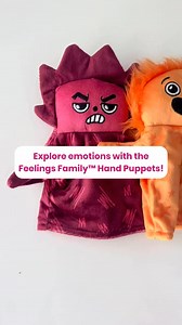 103 reactions · 37 shares | Bring feelings to life through play! Help children learn to build connections and foster relationships with relatable hand puppets. | Hand2mind | Facebook