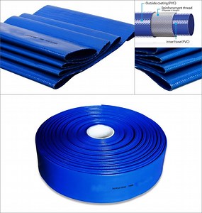 [Hot Item] Ltcanopy Factory Soft Layflat Hose for Long Distance Fracking Water Transfer PVC Mesh Coater Tarp Irrigation Hoses