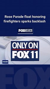 12K views · 120 reactions | WHAT DO YOU THINK? repost @foxla @californiafirefighter - A Rose Parade float meant to honor firefighters and teamwork is causing controversy. Link in bio for more. #roseparade #floats #roseparadefloats | Chief Miller | Facebook