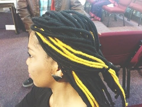 How to do yarn dread/locs