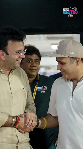 11K views · 72K reactions | The brand ambassador of the Delhi Premier League, Virender Sehwag, is in the house!  Virender Sehwag | Adani Delhi Premier League 2025 | DPL 2025 | #DPL #DPL2025 #Delhi #Cricket | Delhi Premier League T20 | Facebook