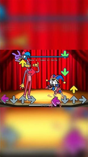 FNF: The Amazing Digital Funkin // Pomni VS Jax [Botplay] #shorts #short