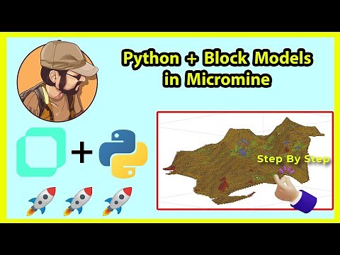 Manipulate Micromine Block Models using Python