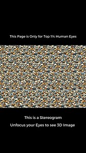 215K views · 443 reactions | Unfocus your eyes to see a 3D Image 類 Follow (us) @optical.mind for more daily optical illusions ❤ If you're new to viewing stereograms, begin by holding your phone close to your face. Gradually move it away until a three-dimensional image emerges. Try to focus as if you're looking through the phone, not directly at it. #stereogram #opticalillusion #creativity #igdaily #feed | Optical Mind | Facebook