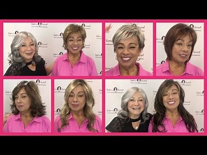 Large Wig Styles Shown on Large Head Model (Official Godiva's Secret Wigs Video)
