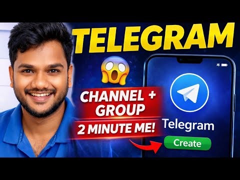 Telegram Group & Channel Kaise Banaye 2026 | Step By Step Full Guide 🔥