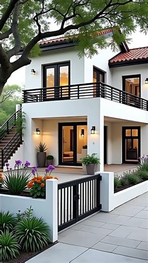 Beautiful Low-Cost Simple House Affordable Modern Home Design #architecture #modelbuilding#easyhouse