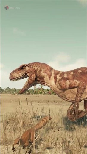 Atrociraptor spots something and runs - Jurassic World Evolution 2