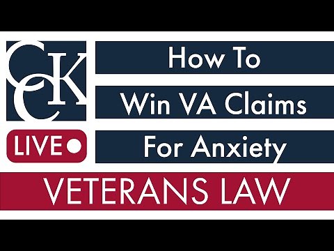 WINNING Your VA Rating for Anxiety