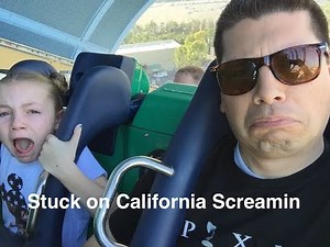 Stuck on California Screamin with a GoPro 2016 Disneyland California Adventure