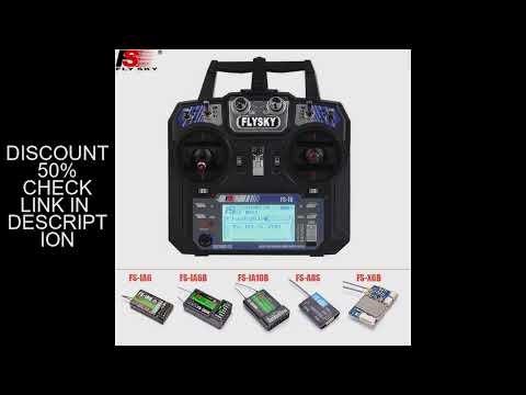 FLYSKY FS-i6 i6 2.4G 6CH AFHDS Transmitter With iA6B X6B A8S R6B iA10B RX2A Receiver Radio Controlle