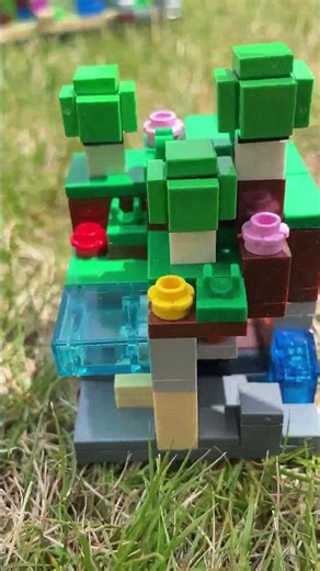 Lego Minecraft Mini Biomes #lego #minecraft #shorts