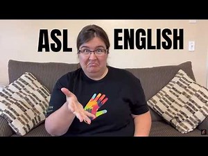 ASL vs. English: What's the REAL difference?