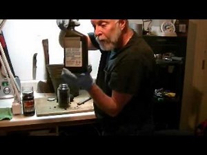 Making home made walnut stain