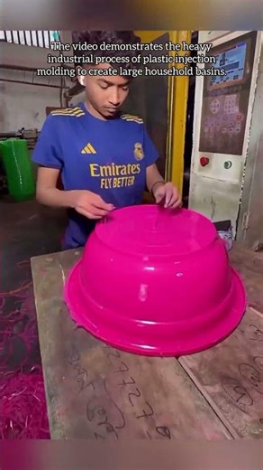 Industrial Injection Molding: Manufacturing Large Plastic Basins