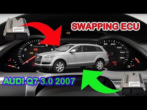 How swapping ECU for Audi Q7 3.0 2007
