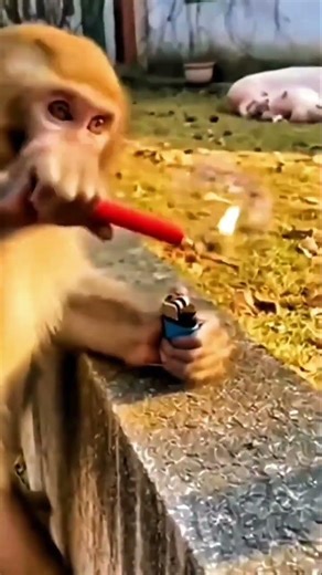 Iseng juga so Monyet 🤣🤭 #shortvideo #funnyvideo #lucu #videohiburan