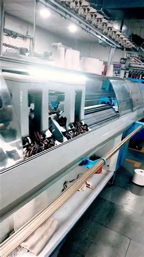 knitting computerized flat machine work ✔️#factory