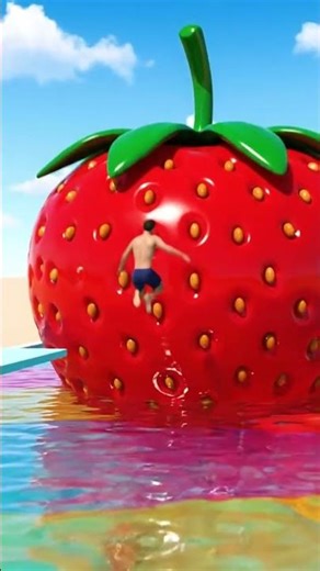 Pool Jump Ultra Satisfying AI ASMR #asmr #asmrsounds #asmrshorts #pool