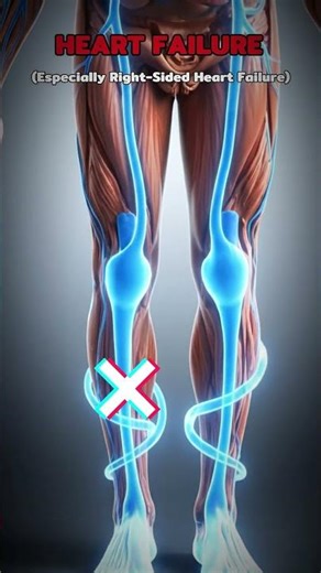 Right-Sided Heart Failure Sign: The Hidden Pitting Edema Test Explained #heart #facts #doctor