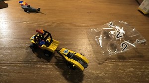 Building the Lego City Beach Rescue ATV Set with Precision