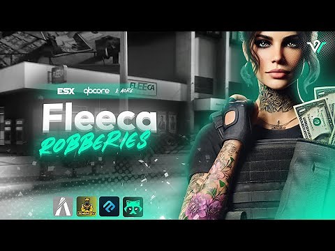 FiveM Fleeca Bank Robberies Script [ ESX / QBCore ]