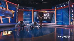 'Squawk Box' push-up face-off: Joe vs. Andrew