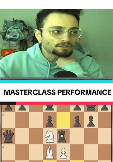 MASTERCLASS PERFORMANCE.#chess #chesstok #chesstips #trending