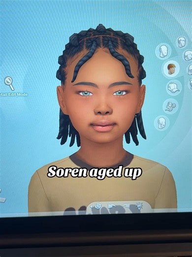 Custom Lips in Sims 4: Child Characters