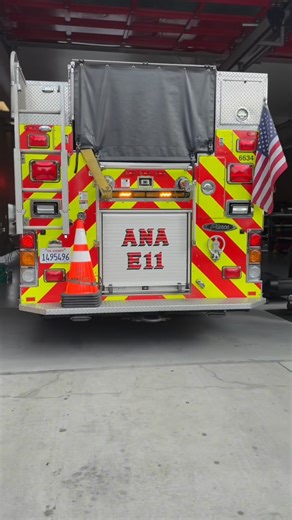 1.9K views · 86 reactions | Station tour highlight? Watching our probationary firefighter race the clock putting on his turnouts in under a minute, then seeing Engine 11 head out the door on a call. That’s how it’s done. #anaheim #anaheimfireandrescue #anaheimfire #anaheimfirefighters | Anaheim Fire And Rescue | Facebook