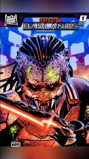 Predator badlands has a comic!!