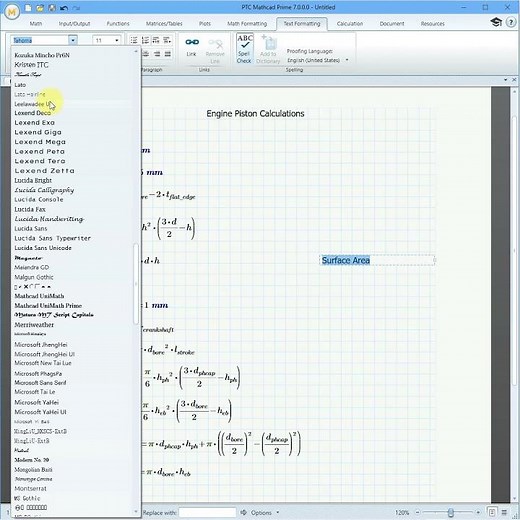 PTC Mathcad Prime - Setting the Text Default Font #Shorts